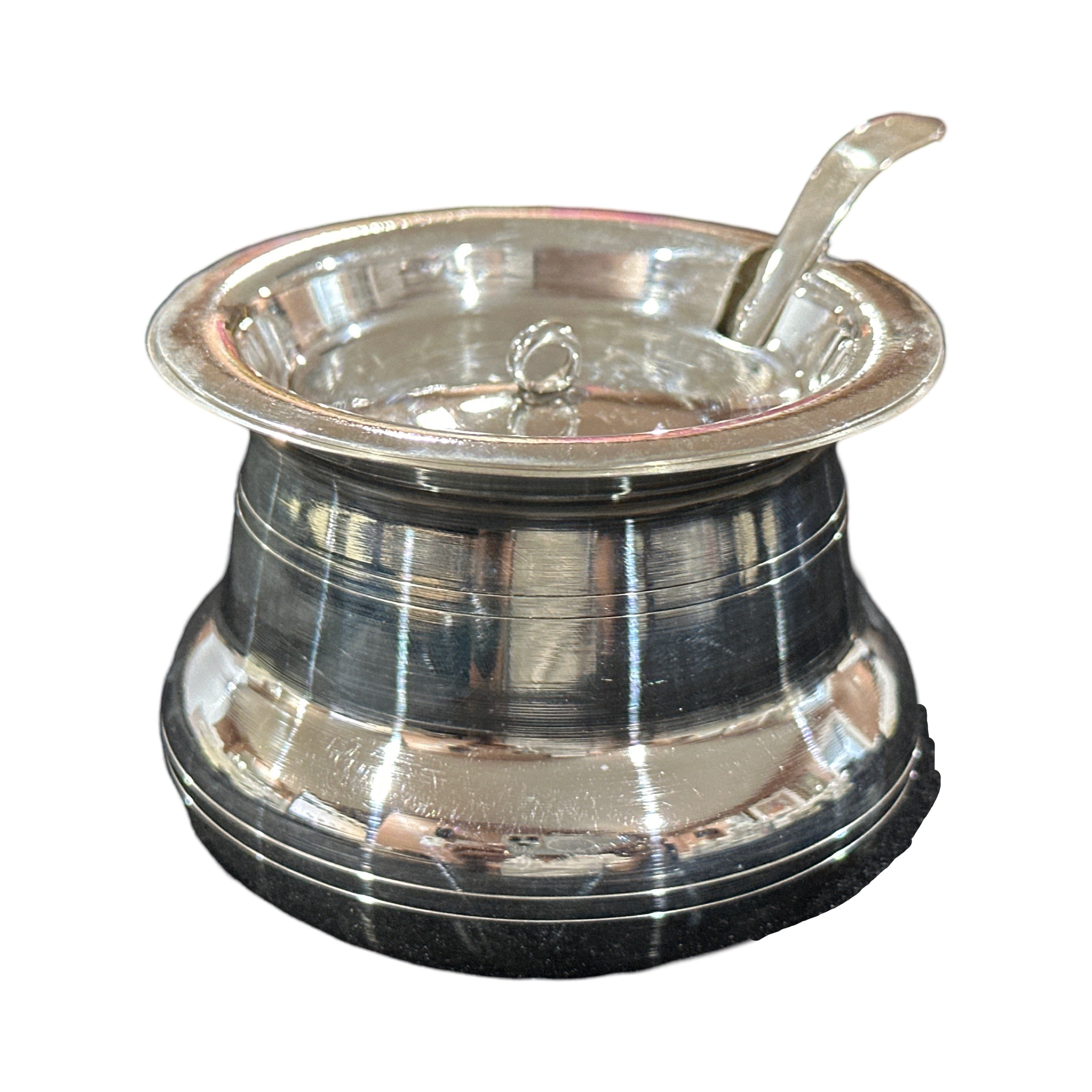 999 Pure Silver Hallmarked Oil / Ghee Pot Set