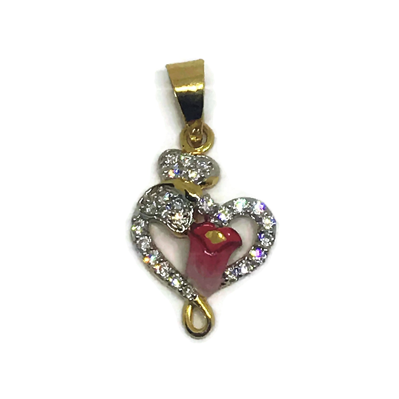 750 Gold Eighteen Karat (18Kt) Pendant -Style#07