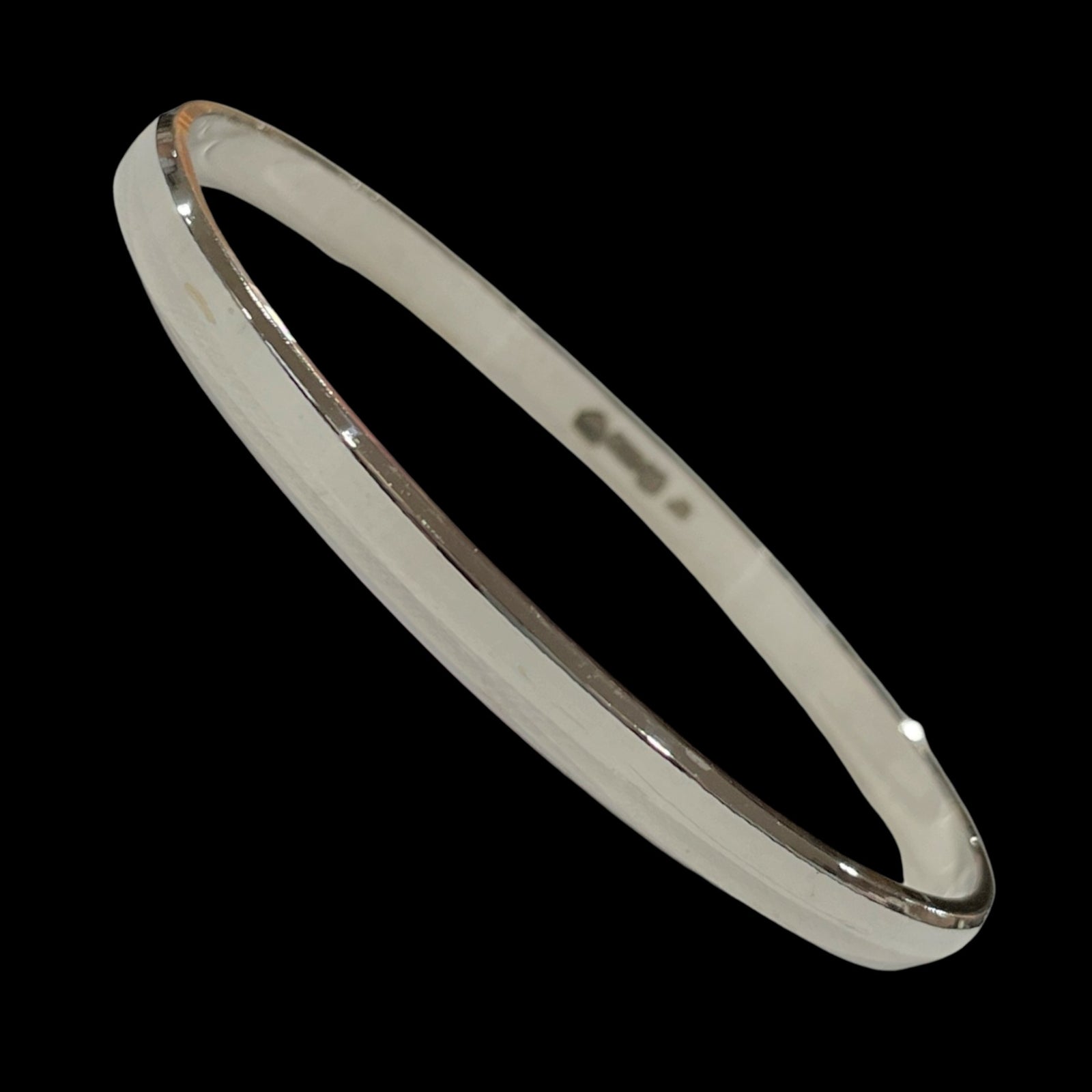 925 Solid Sterling Silver Hallmarked Punjabi / Sikh Men Kada #01