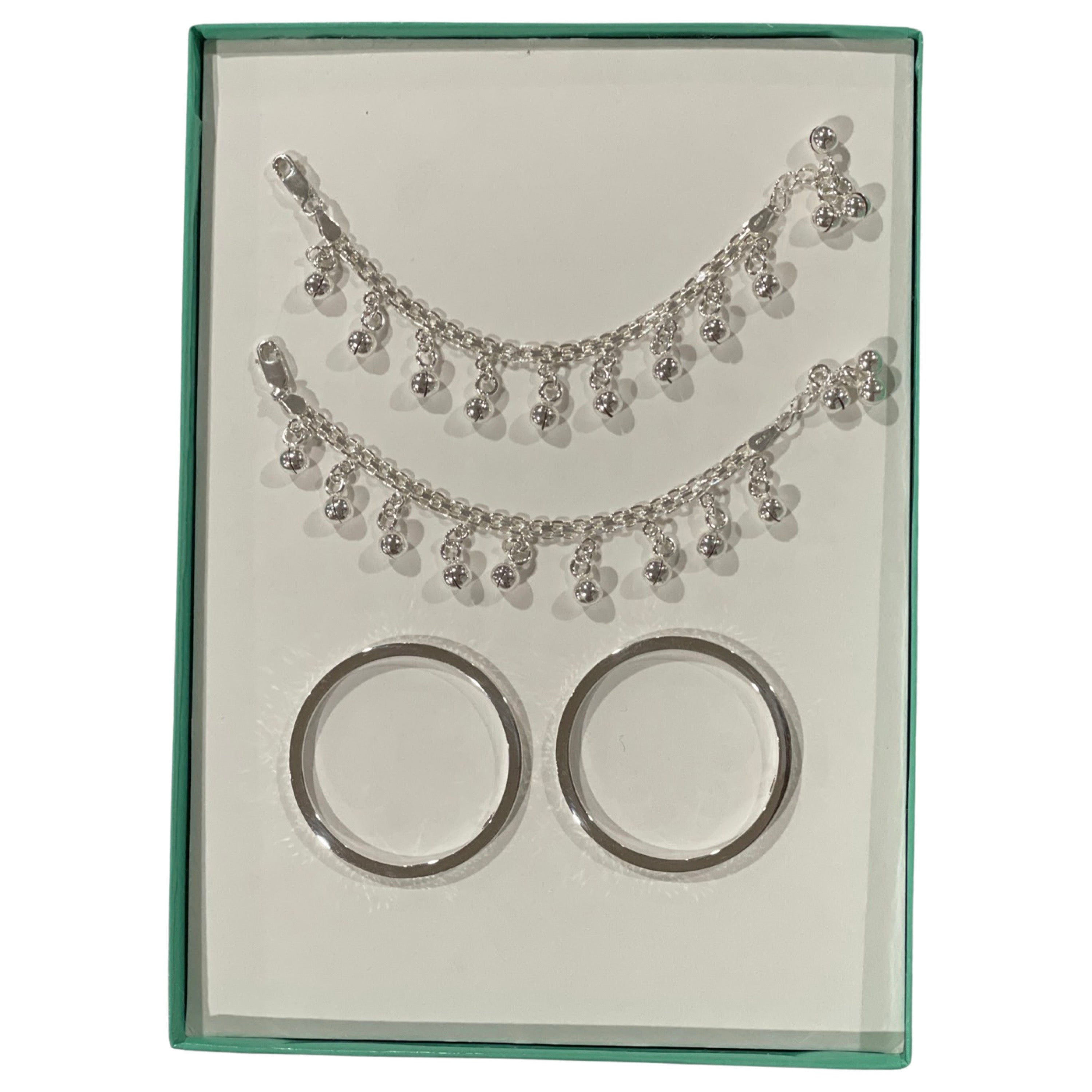 925 Sterling Silver New Born / Toddler Girls Gift Set - Box#03