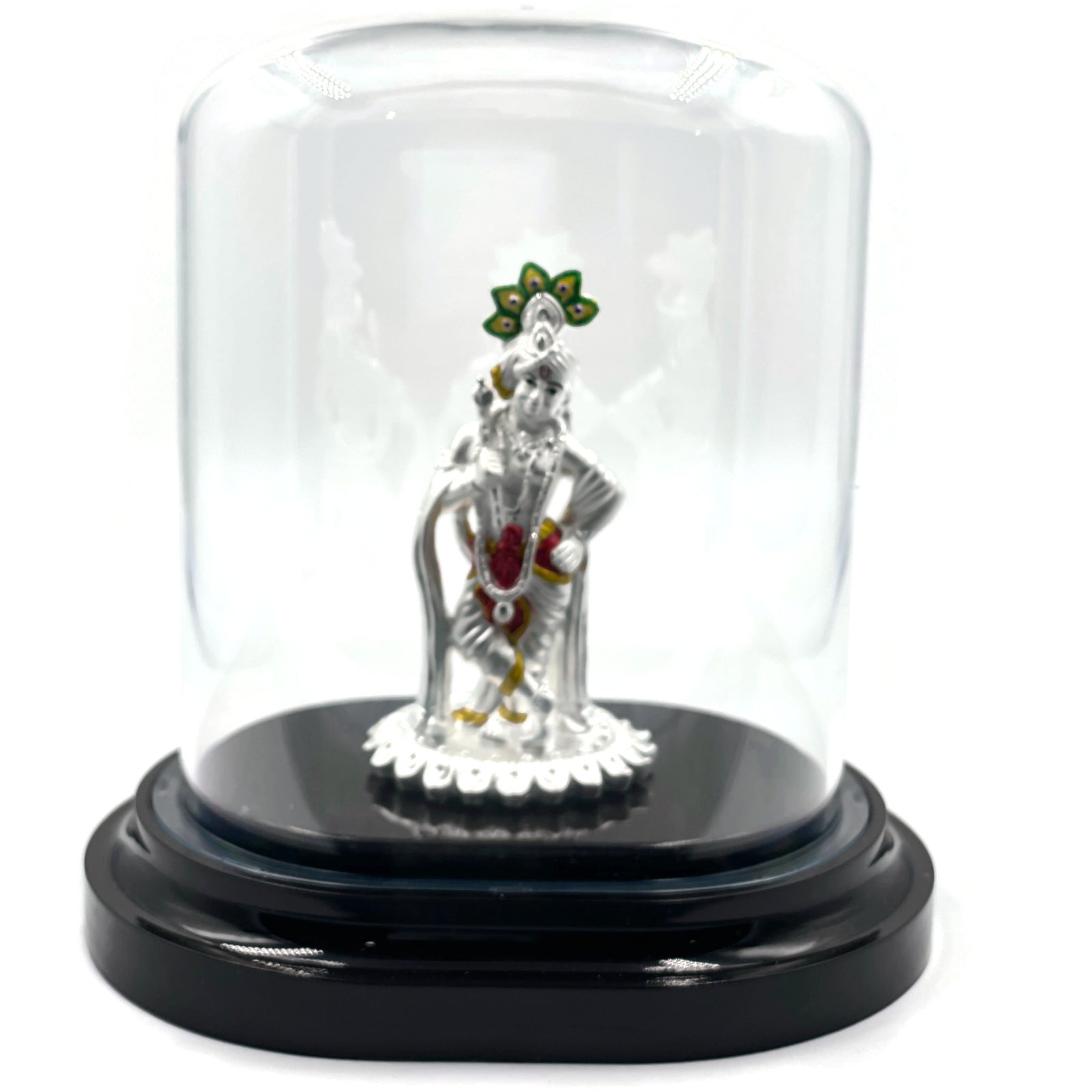 999 Pure Silver Krishna Idol/Statue / Murti (Figurine #05)