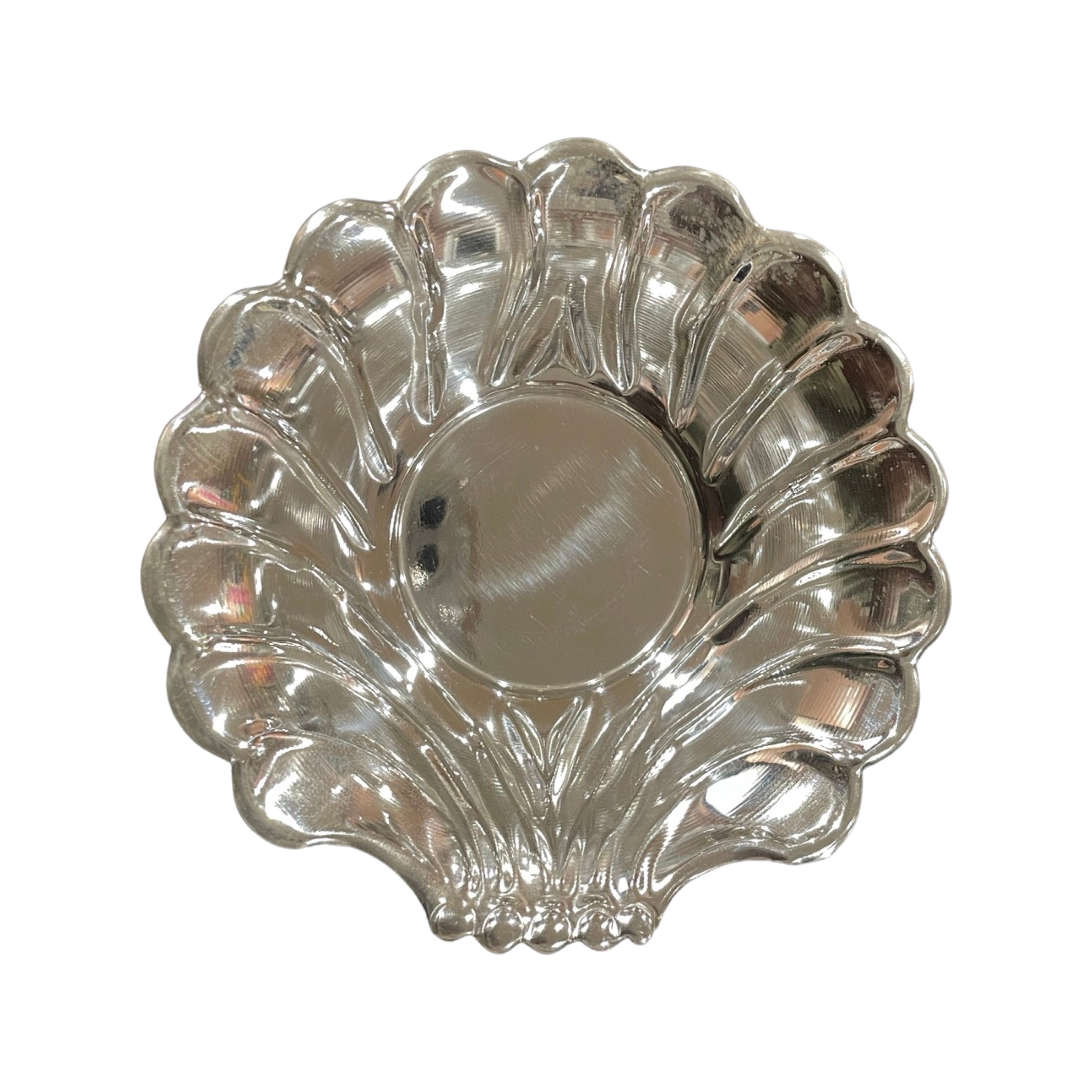 925 Sterling Silver Hallmarked Designer Puja Bowl - Style#04