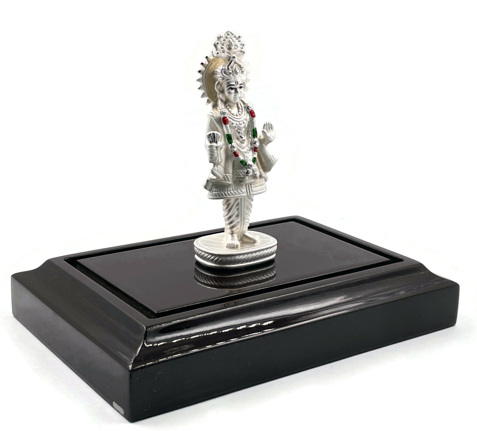 999 Pure Silver Swami Narayan idol / Statue / Murthi (Figurine #01)